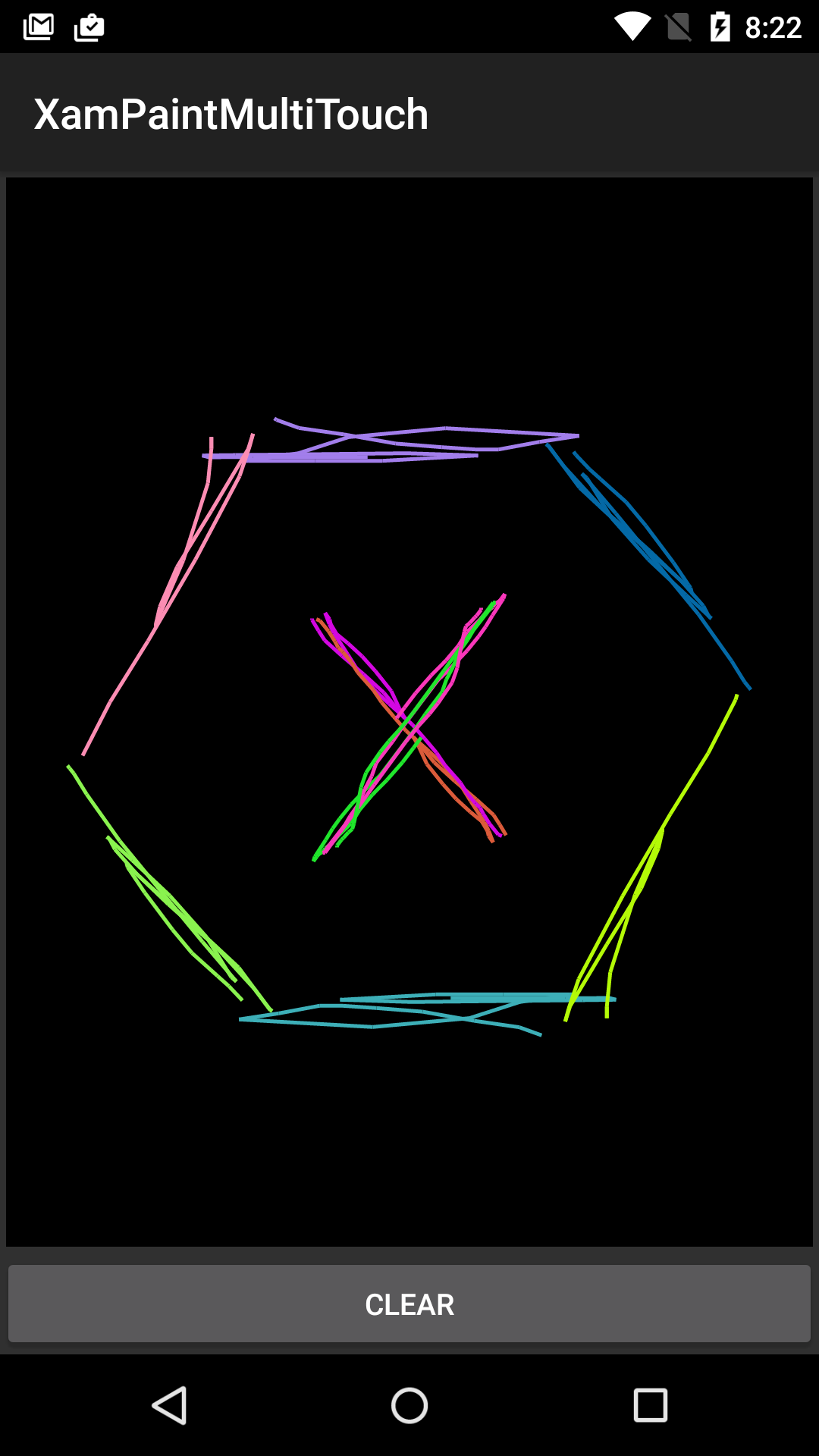 Create a multi-touch drawing application