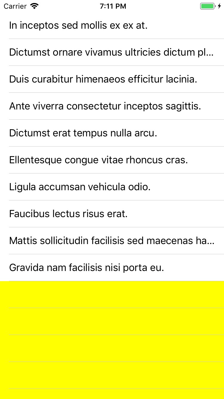 Exercise 2: Populating a Table View Exercise 2: Populating a Table View